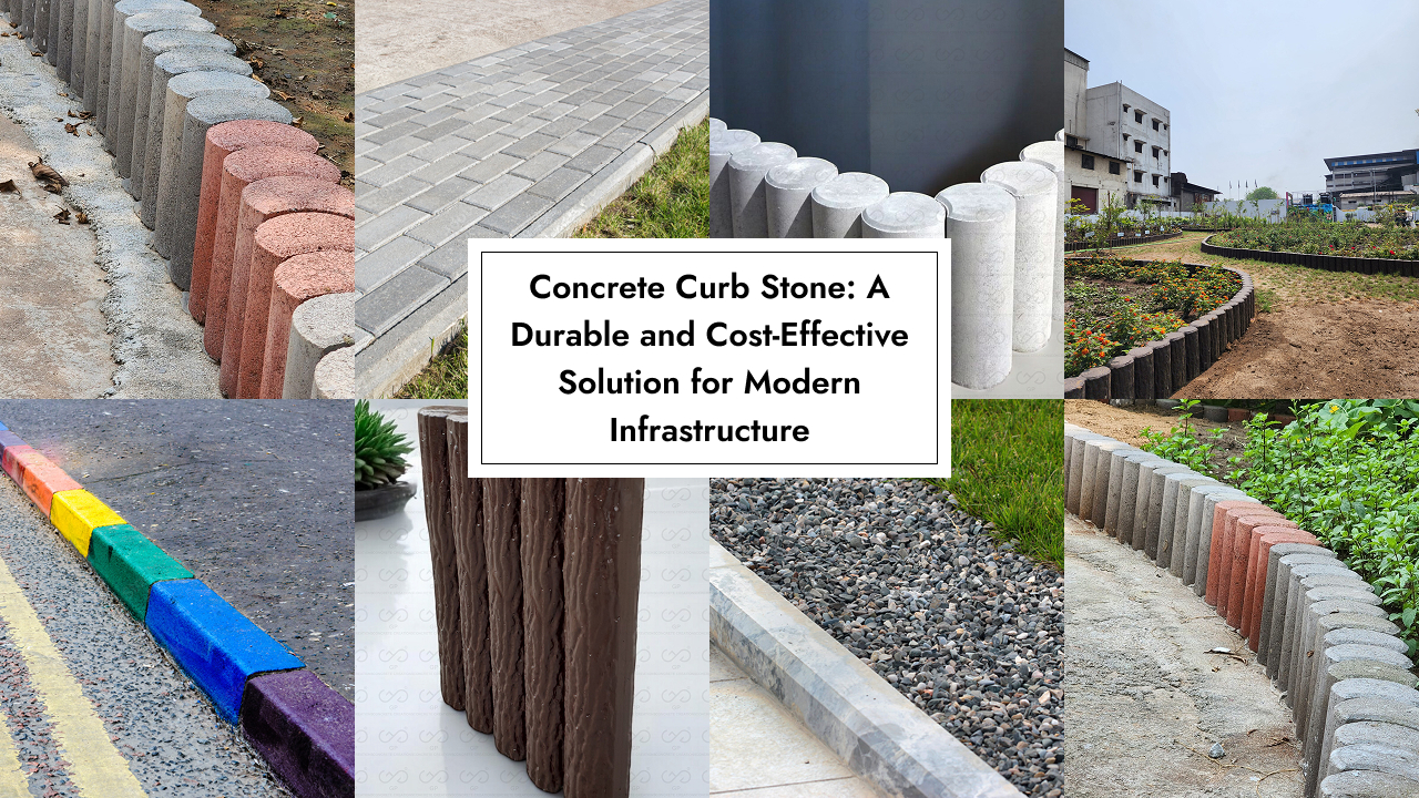 Premium Concrete Curb Stone for Roads & Driveways