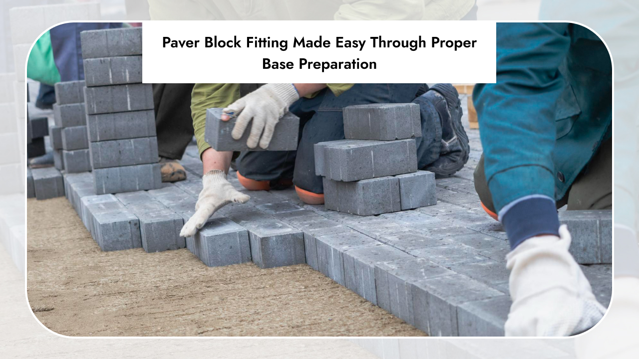 How Proper Base Preparation Ensures Flawless Paver Block Fitting